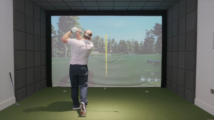 DIY Golf Simulator Build Oak Royal Golf Club Case Study – InSwing Golf