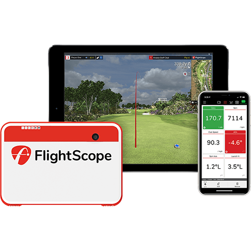 FlightScope launch monitor - Mevo + X3 3D Doppler Ball Tracking ...